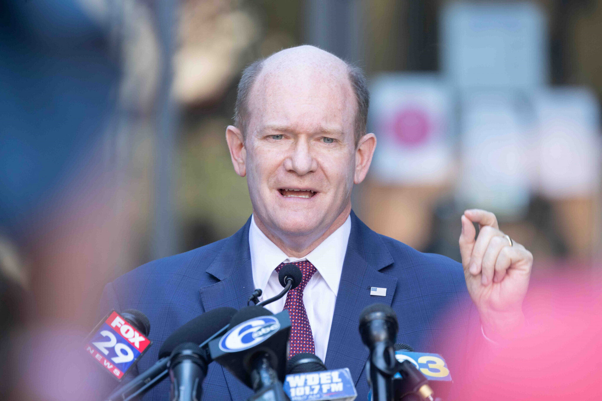 Senators Coons, Blunt Rochester Join Senate Democratic Caucus in ...