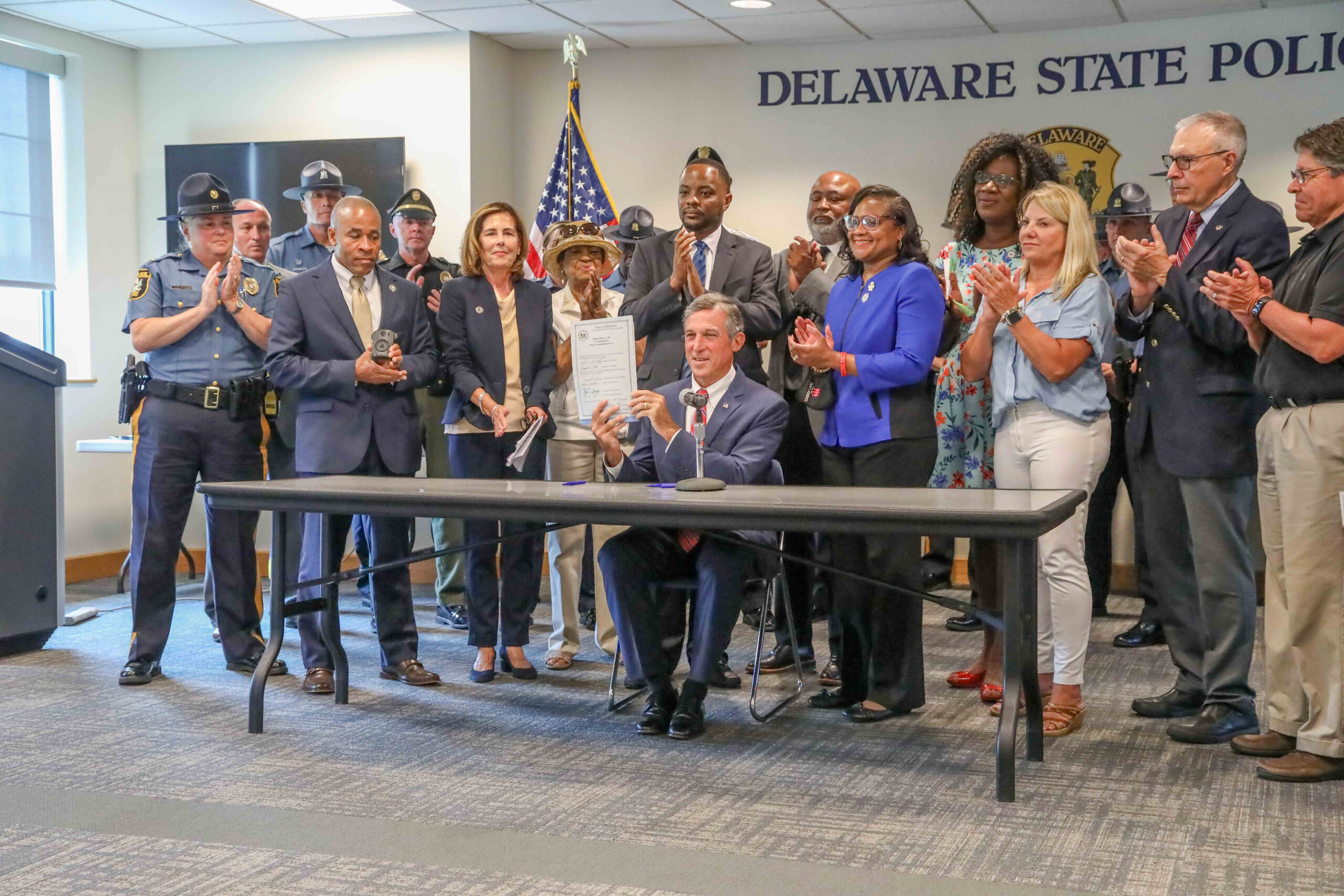 Governor Carney Signs Body Camera Legislation | WITN Channel 22 ...