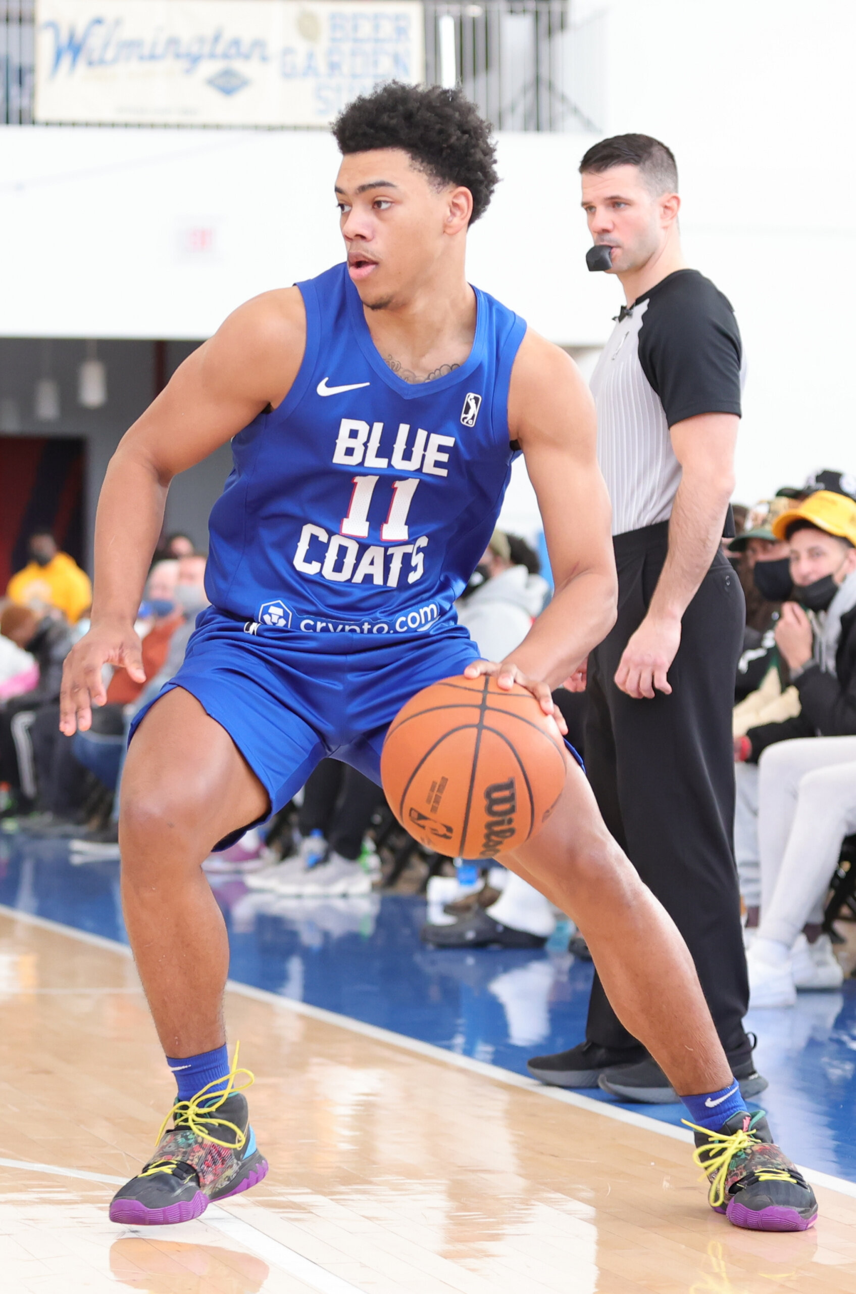 BLUE COATS SWAT SWARM 109-105 IN DOUBLE OVERTIME THRILLER | WITN ...